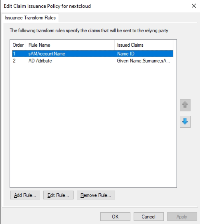 SAML SSO Login with ADFS · Issue #553 · nextcloud/user_saml · GitHub