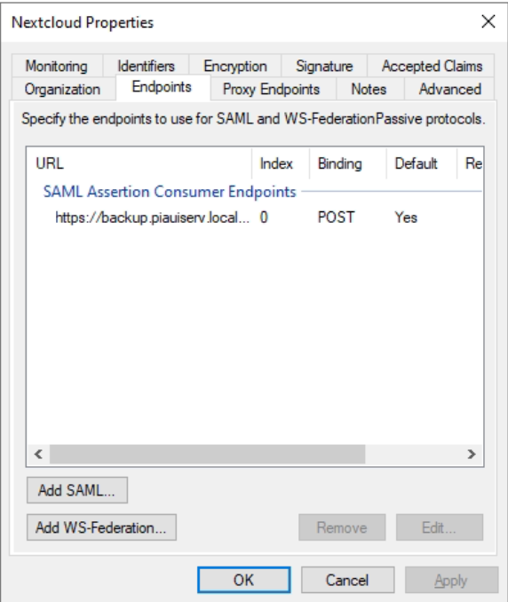 SAML SSO Login with ADFS · Issue #553 · nextcloud/user_saml · GitHub