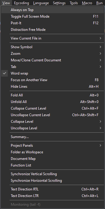 Suggestion: underline Access Keys in menus · Issue #10519 · notepad ...