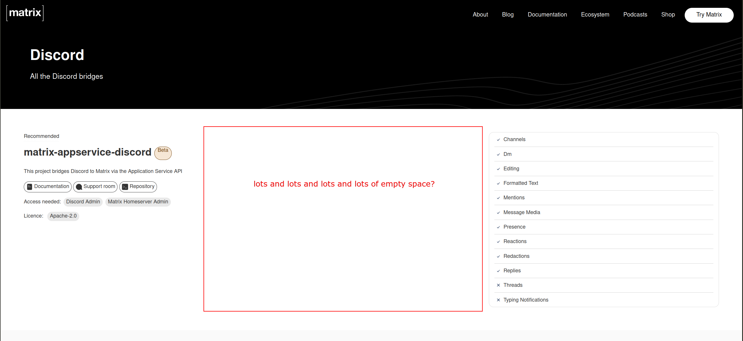 Bridges are hard to compare to each other · Issue #1733 · matrix-org/matrix.org · GitHub