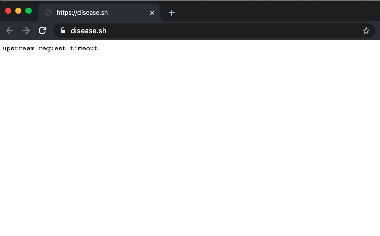 Server down · Issue #798 · disease-sh/API · GitHub