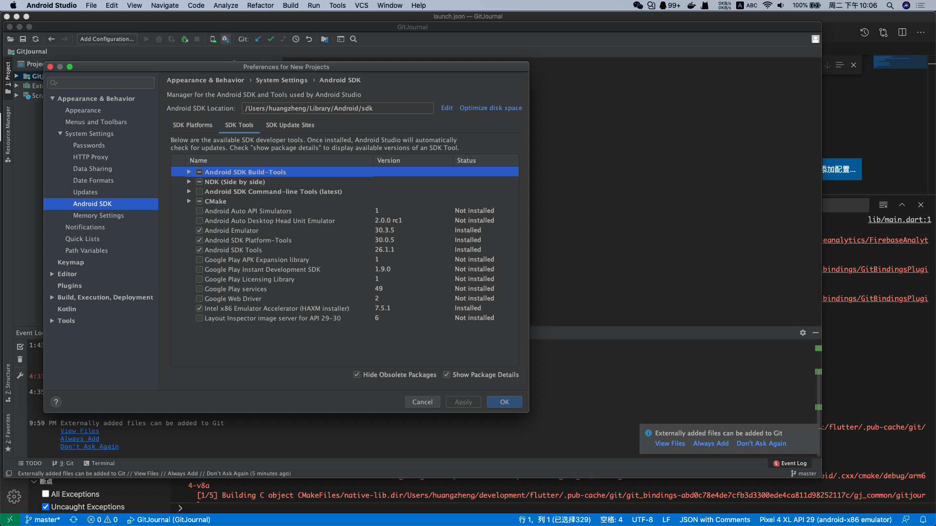 [issue]git_bindings went wrong when building · Issue #401 · GitJournal/GitJournal · GitHub