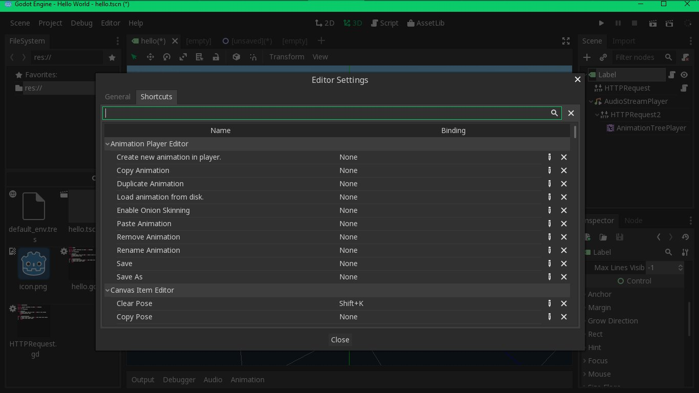 Keyboard navigation on the interface · Issue #19787 · godotengine/godot ...