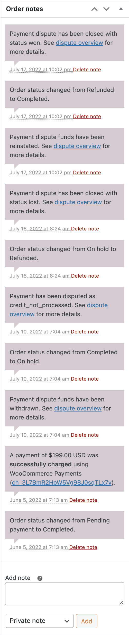 Not possible to refund won disputed order (one-off case) · Issue #4931 ...