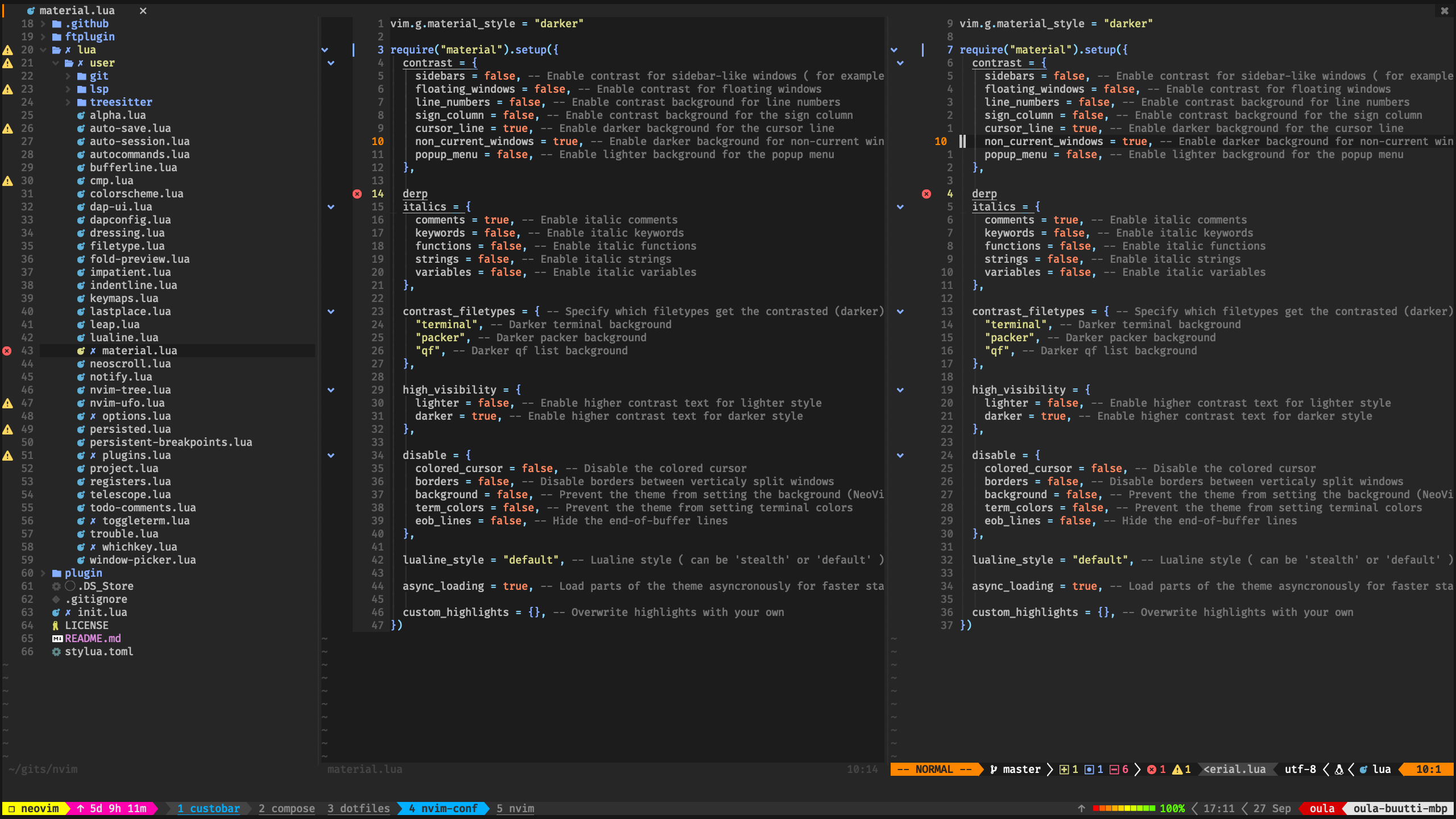 Inconsistent Darkening Of Sign Line Number And Fold Columns With Noncurrentwindows · Issue