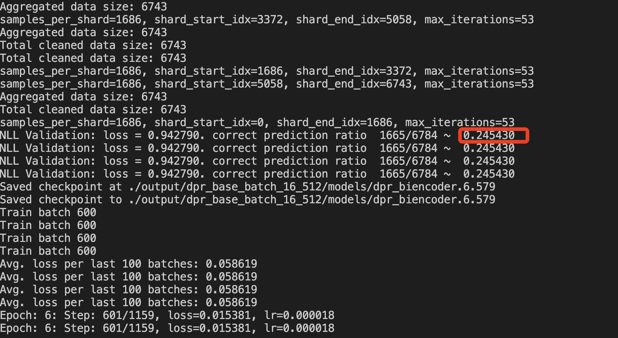 Why validation accuracy is so low? · Issue #89 · facebookresearch/DPR · GitHub