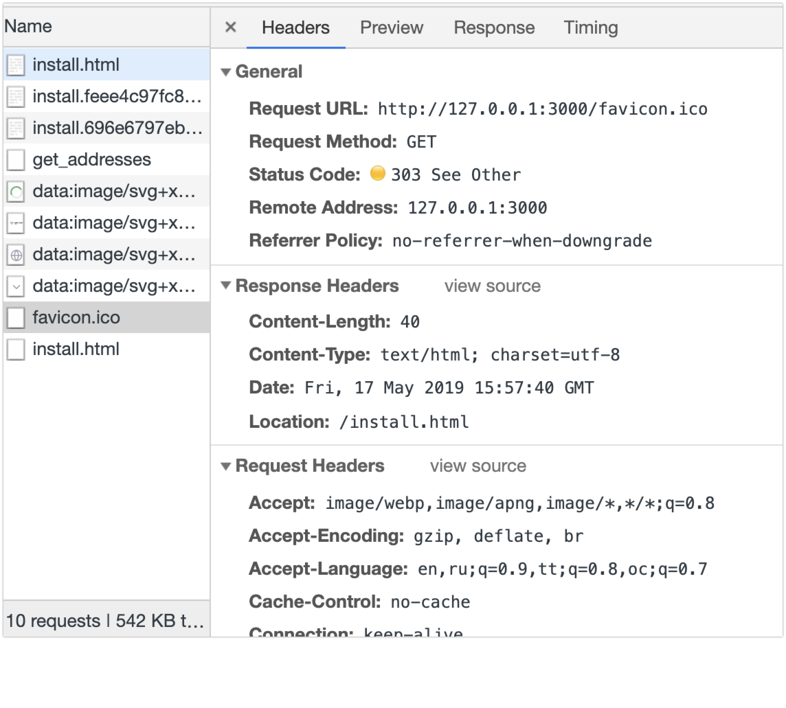 303 status code on getting favicon.ico · Issue #766 · AdguardTeam ...