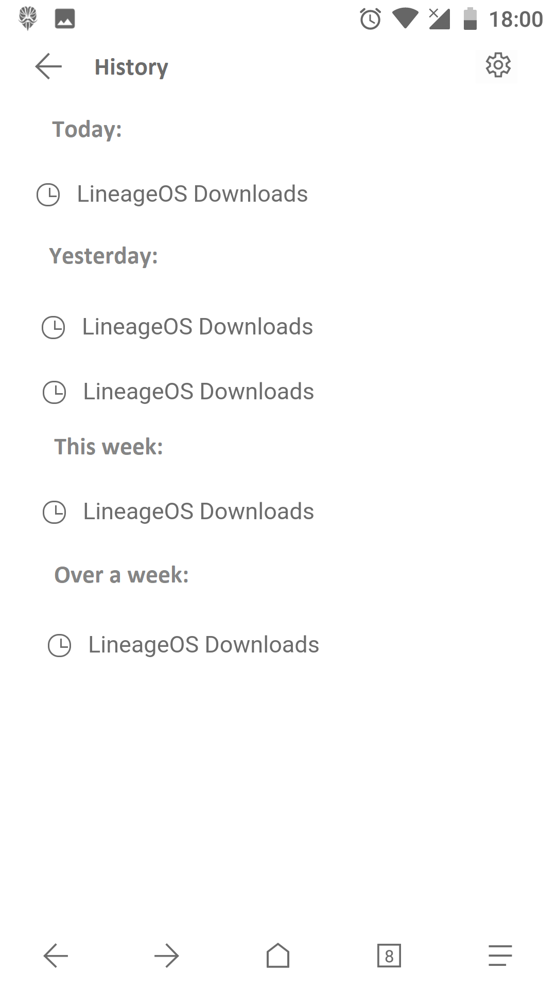 History is unorganized · Issue #145 · tuyafeng/Via · GitHub