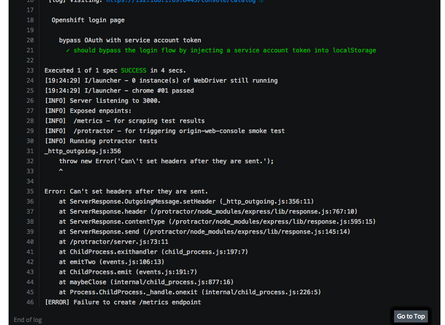 Hitting /protractor with curl within the pod throws errors · Issue #14 ...