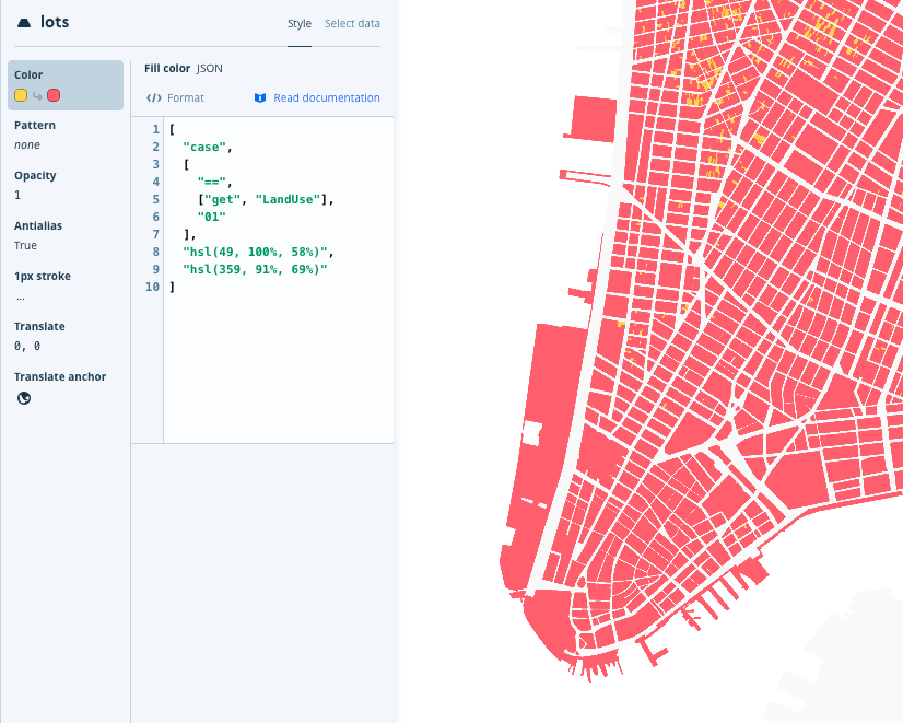 Fallback value in "match" expression is not applied to features with missing property · Issue ...