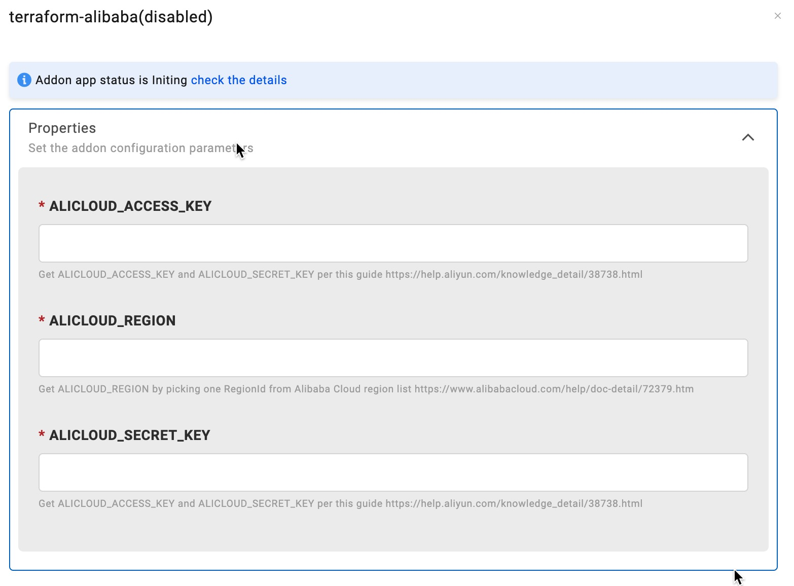 Make link text in the description of a parameter to by a superlink · Issue #288 · kubevela ...