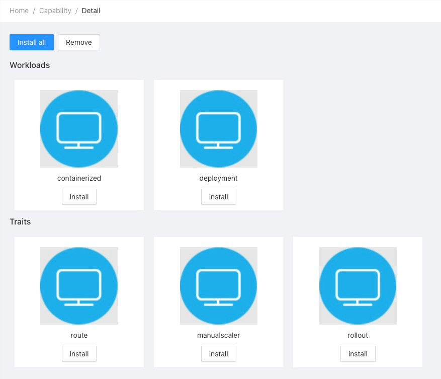 [Dashboard][LowPriority] support identity workload/trait icon in ...
