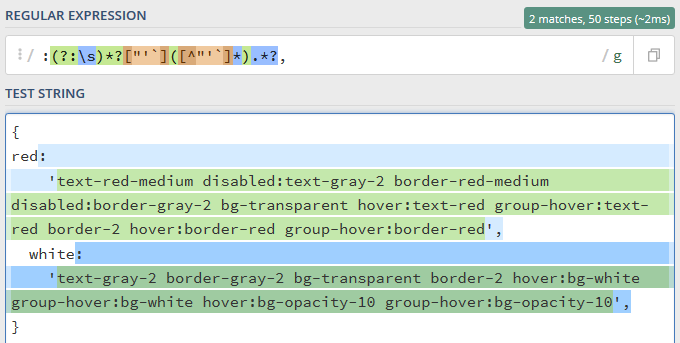 Class Detection Hover Box Shifted When Using Class Regex · Issue 299 · Tailwindlabstailwindcss