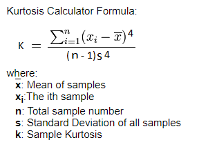 Kurtosis implementation appears to differ from MS Excel implementation ...