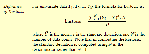 Kurtosis implementation appears to differ from MS Excel implementation ...