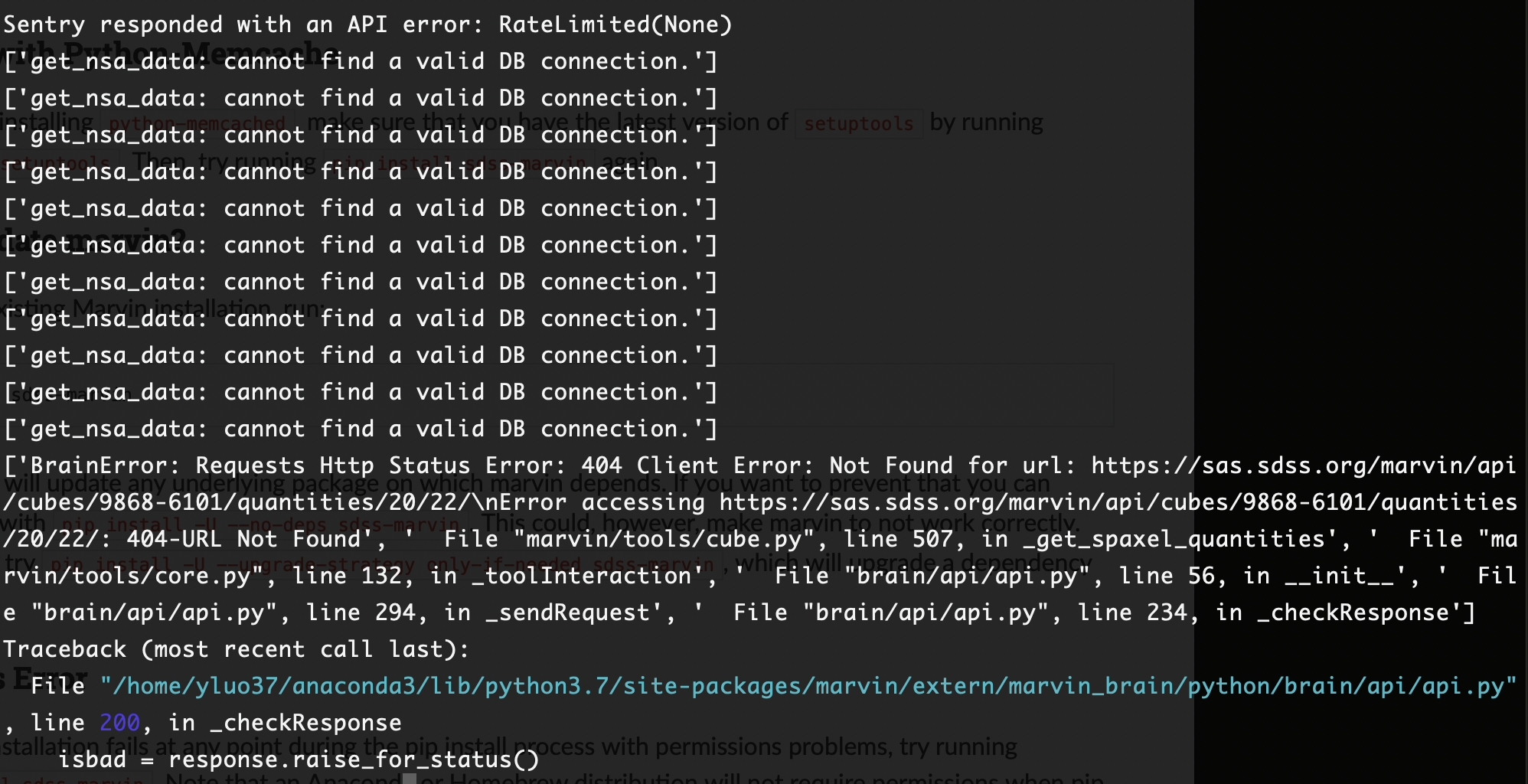 Data accessing and not found error · Issue #698 · sdss/marvin · GitHub