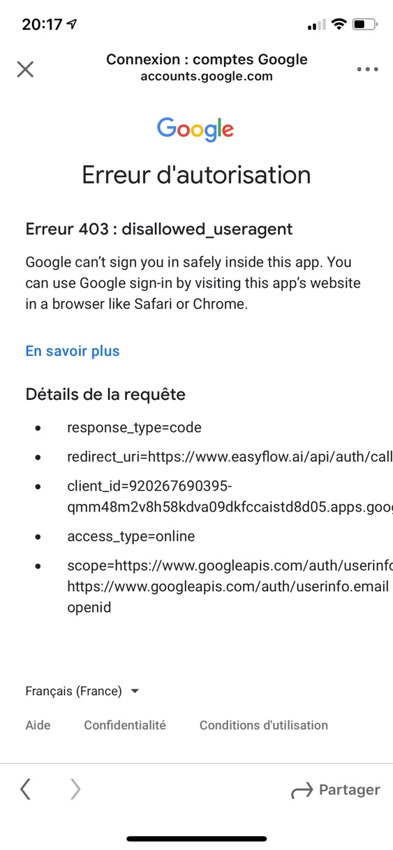 Can I custom user agent when signin to Google ? · Issue #1986 · nextauthjs/next-auth · GitHub
