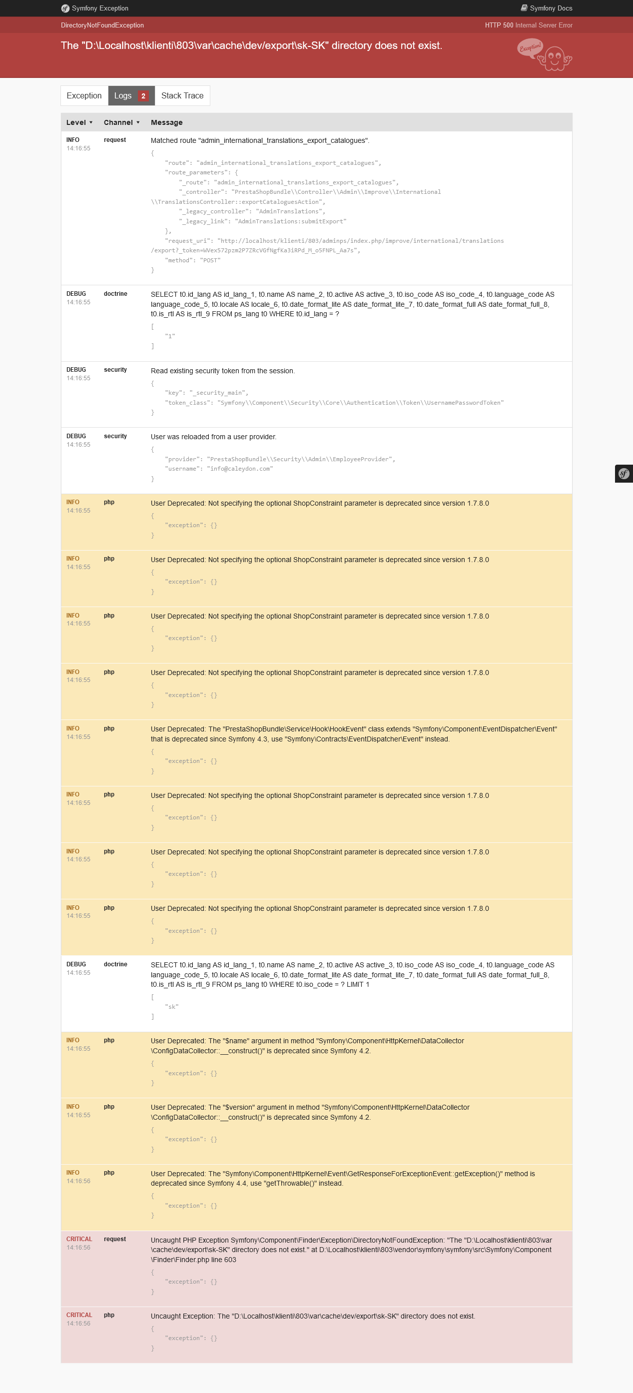 Google Analytics 4.2.2 - can't translate and export module translations · Issue #32175 ...