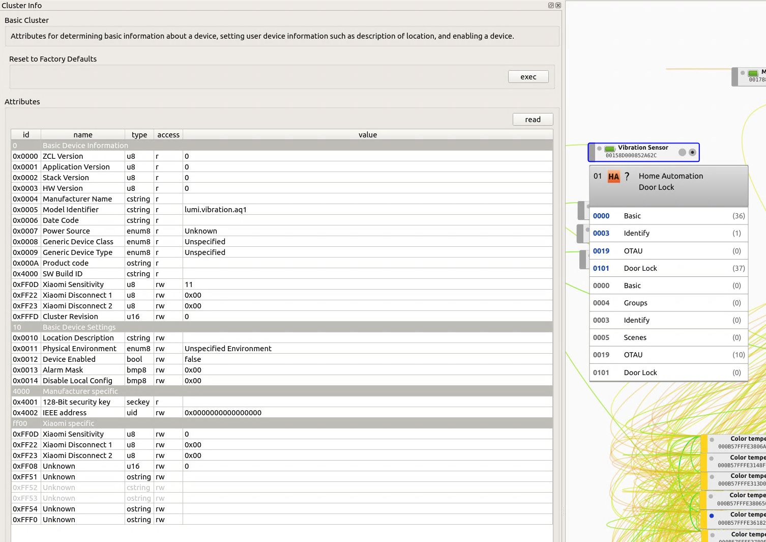 Aqara Vibration Sensor identified as a Door Lock in GUI. (2.18.1 ...