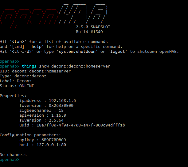 [deconz] no switches or sensors discovered · Issue #5617 · openhab/openhab-addons · GitHub