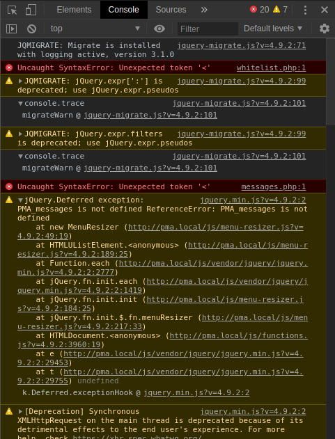 CSS styles don't load · Issue #15600 · phpmyadmin/phpmyadmin · GitHub