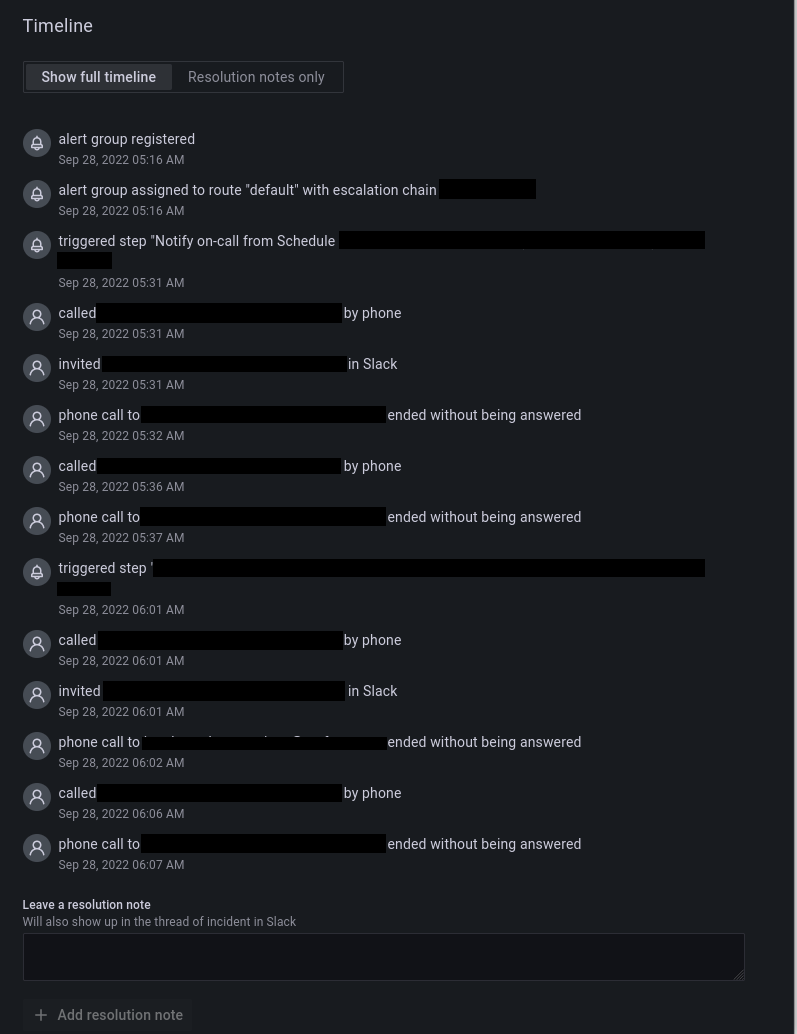 Slack thread not displaying escalation plan · Issue #574 · grafana/oncall · GitHub