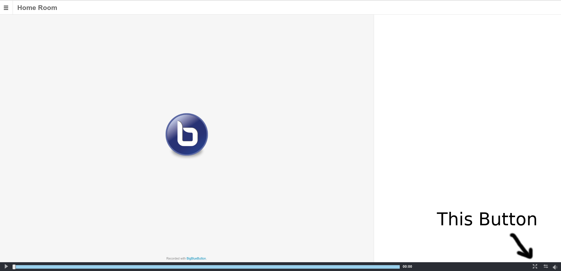 Fullscreen for playback doesn't work · Issue #9800 · bigbluebutton/bigbluebutton · GitHub