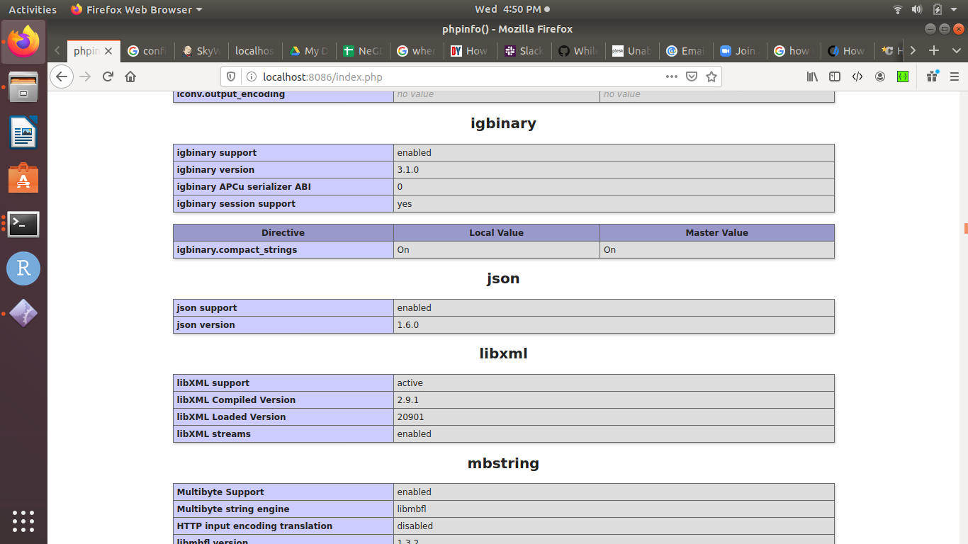 While restart php-fpm after setup getting warning related to skywalking.so and json · Issue #178 ...