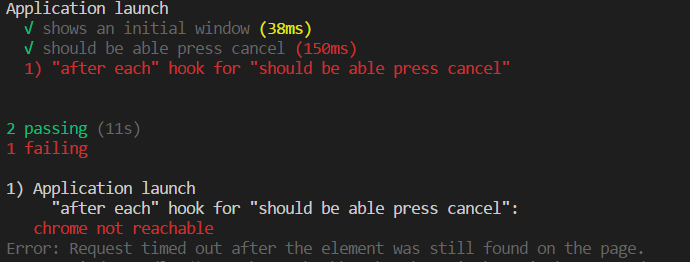 App.stop() after window has closed · Issue #300 · electron-userland/spectron · GitHub