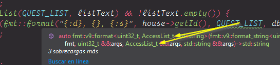 Compilation Error - FMT::FORMAT() · Issue #4465 · otland/forgottenserver · GitHub