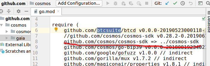 Problems: Replace Cosmoscosmos Sdk Pathtoclonecosmos Sdk To Gomod · Issue