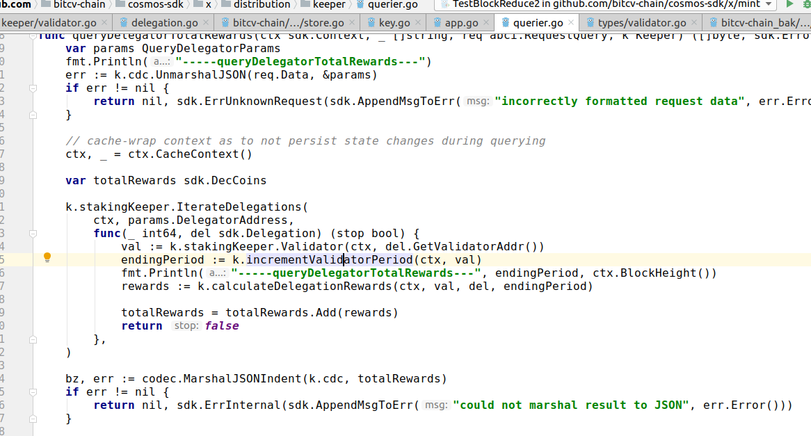 why incrementValidatorPeriod when query the delegate rewards ? · Issue #4697 · cosmos/cosmos-sdk ...