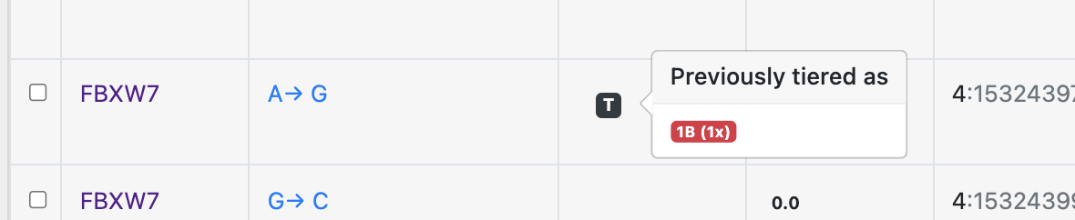 Remove The Link From The Previously Tiered Cancer Variants · Issue