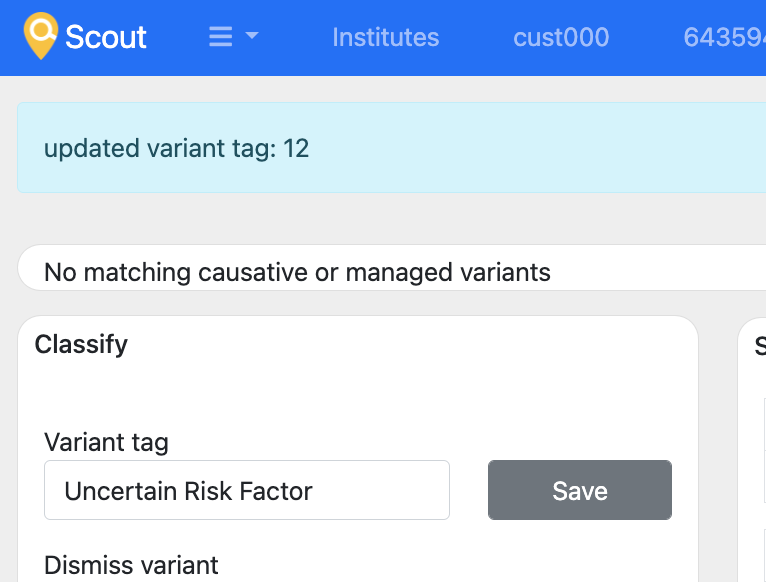 Fix Flash Message When You Update Manual Rank Of A Variant · Issue 3764 · Clinical Genomics