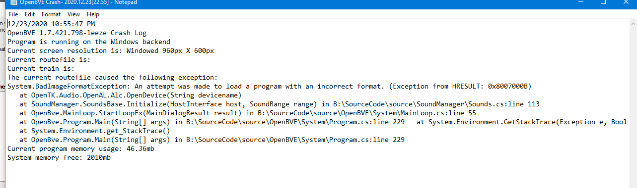 64-bit OpenBVE build · Issue #562 · leezer3/OpenBVE · GitHub