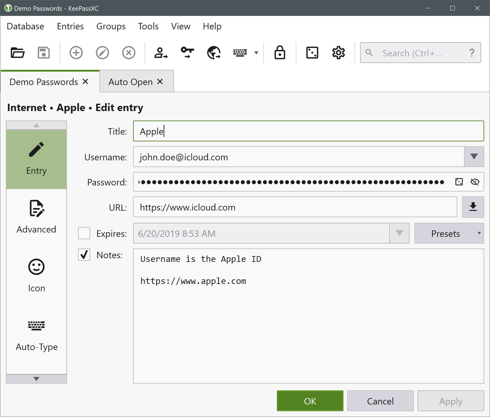 Font size in notes too small · Issue #6286 · keepassxreboot/keepassxc ...