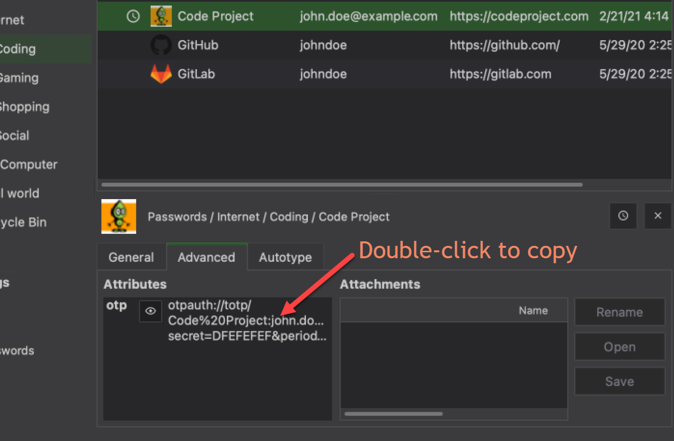 After new update, cannot copy paste from Attribute field · Issue #7803 · keepassxreboot ...