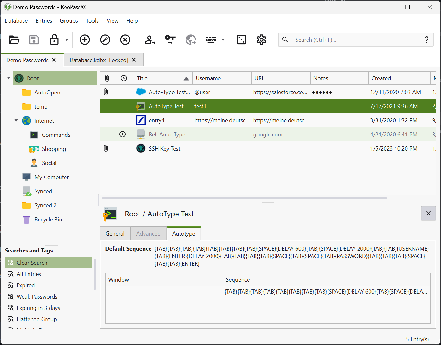 User Defined Auto-type Sequence · Issue #9083 · keepassxreboot/keepassxc · GitHub