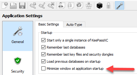 Minimize on startup setting is broken on macOS · Issue #2653 · keepassxreboot/keepassxc · GitHub