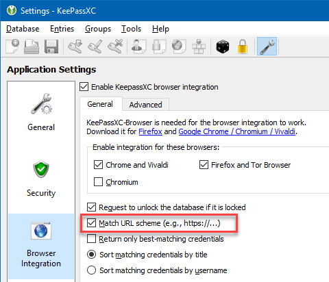 Browser plugin URL matching should match https by default · Issue #2715 · keepassxreboot ...