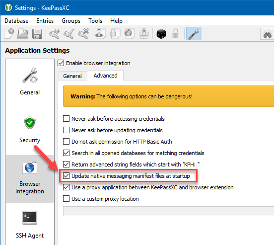 AppImage: Enable update native msg manifest file on startup by default · Issue #3314 ...