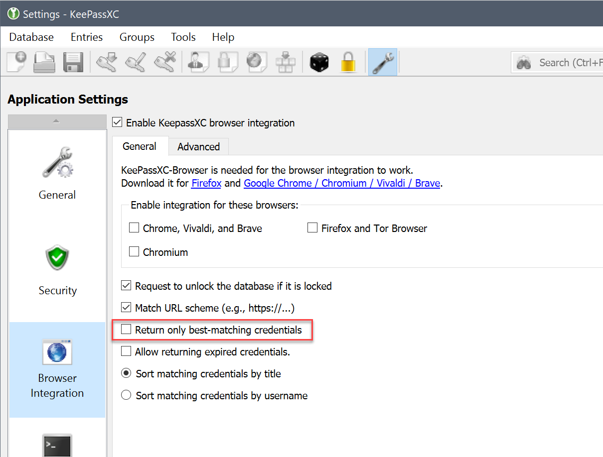 Implement better handling of ports in browser integration · Issue #3621 · keepassxreboot ...