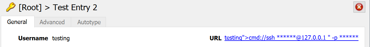 Clear-text password displayed in url of entry preview pane · Issue #3905 · keepassxreboot ...