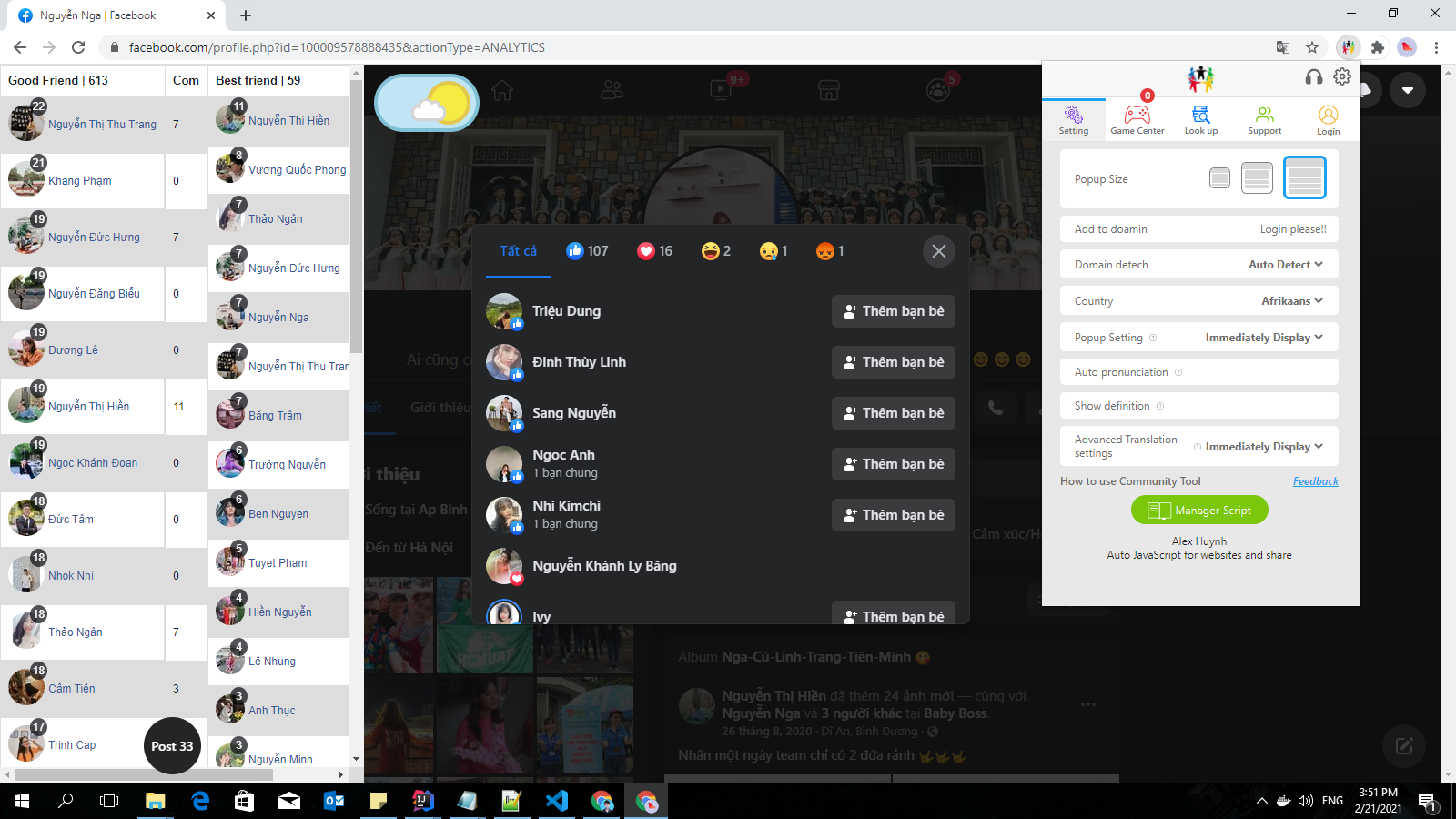 Github Tinhthanhangular Chrome Extension Community Tool 