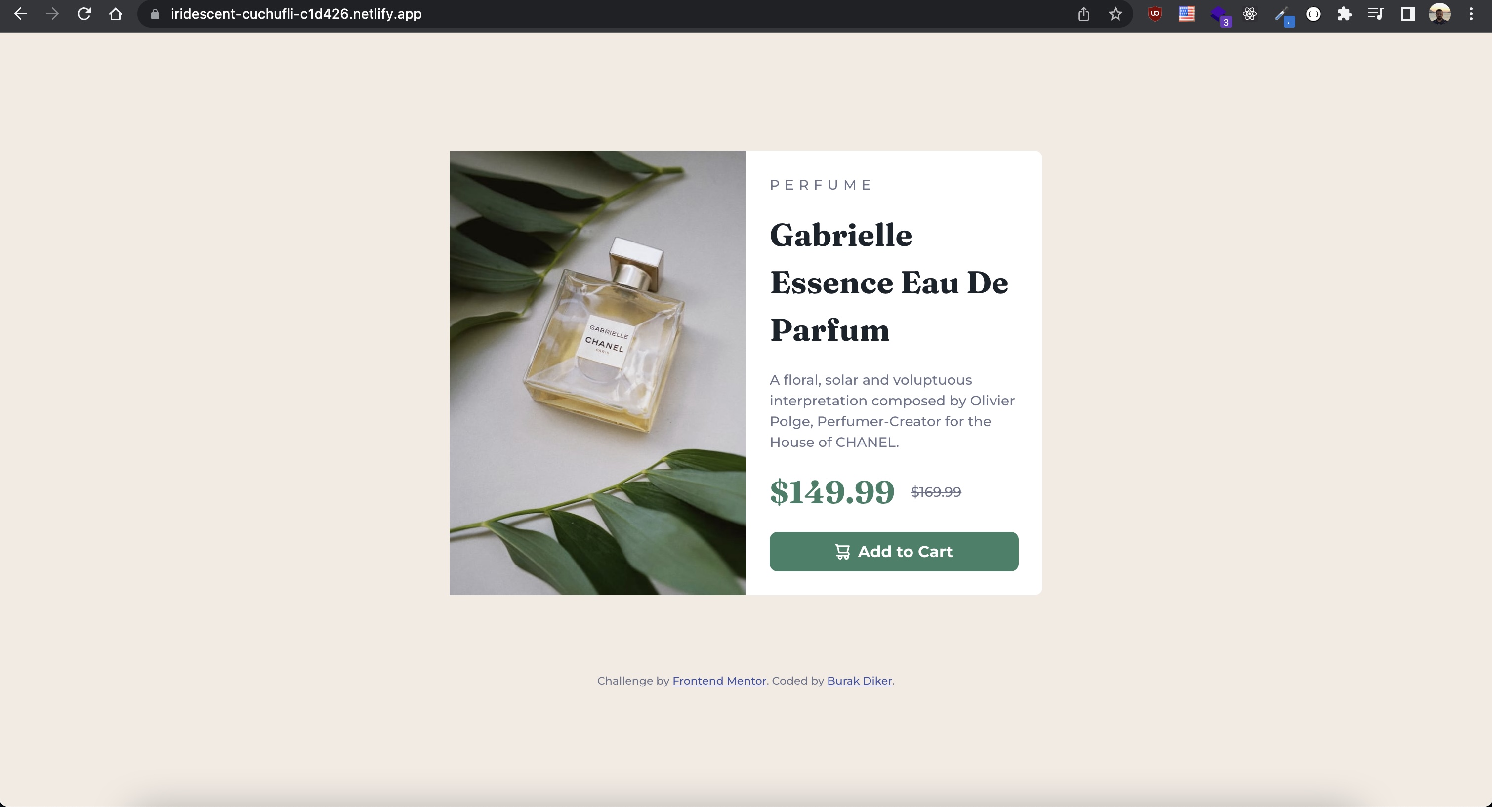 GitHub - dburak/frontendmentor-challenge01: Product preview card component (HTML, CSS, Mobile ...