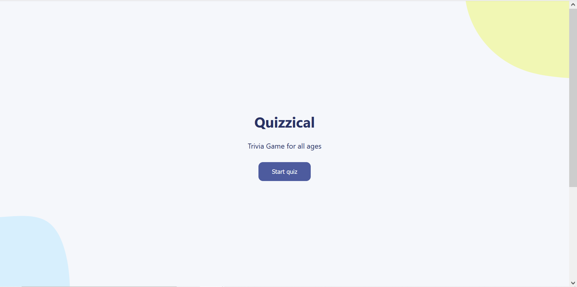 GitHub - MagnusFuruhaug/QuizReact: Quiz app built using react