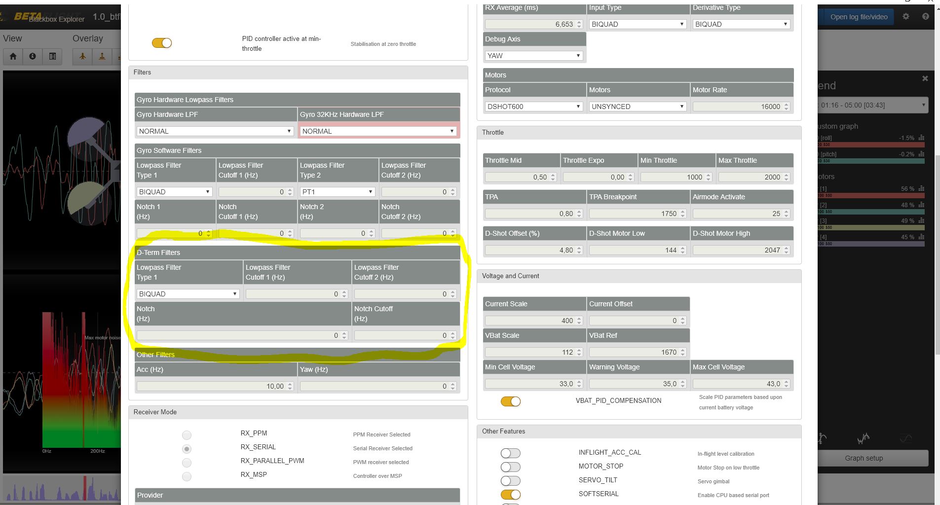 RPM Filter: dterm starts heavily oscillating · Issue #7793 · betaflight ...