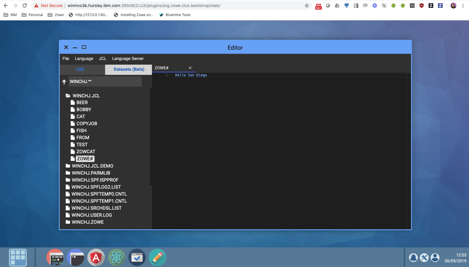 For a dataset with a # in its name MVS Explorer doesn't list its content or members · Issue #306 ...