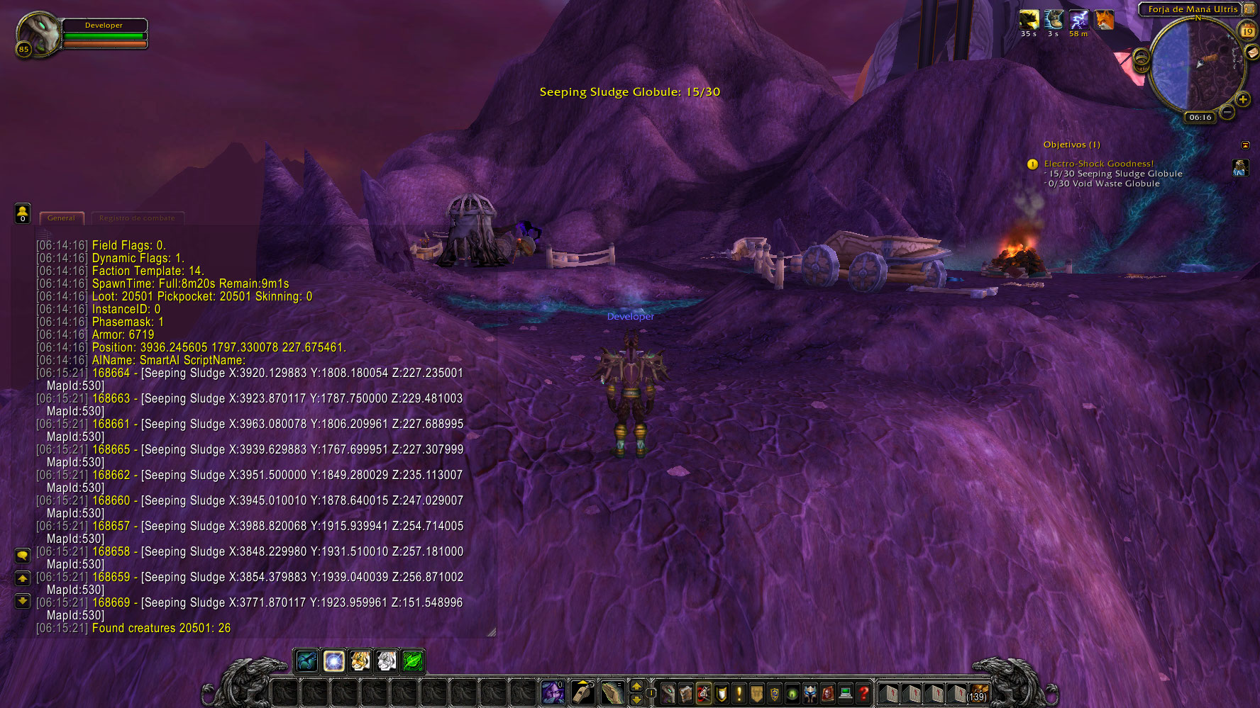 Misión: ¡Divino electrochoque! (Tormenta abisal) · Issue #41 · athenaswow/BugTracker-Athenas-WoW ...