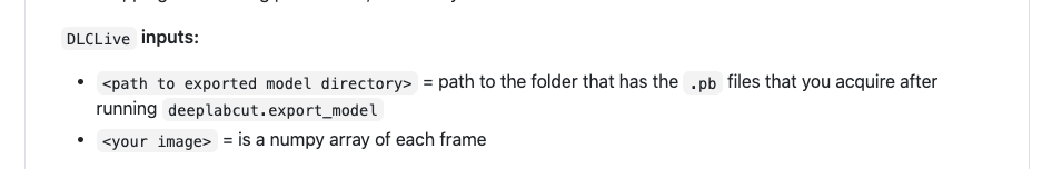 Problem Loading Model · Issue 9 · Deeplabcutdeeplabcut Live Gui · Github